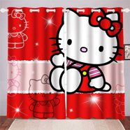 Hello Kitty Window Valance with rod pocket top - Walmart.com