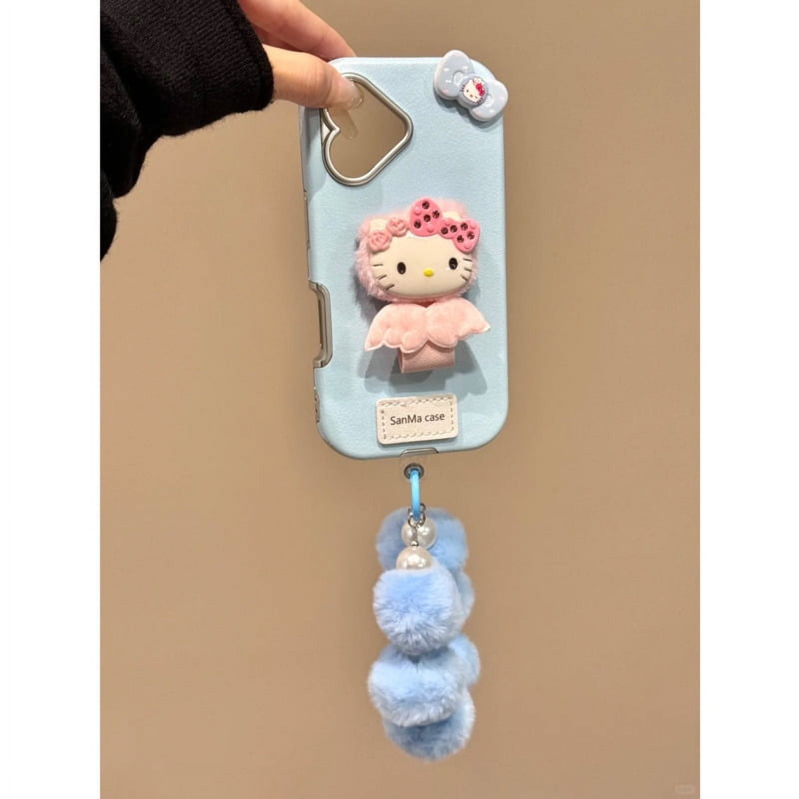 Hello Kitty Cute Cartoon Design Phone Case Suitable For Iphone 16 15 14 13 Promax Trendy Anti ...