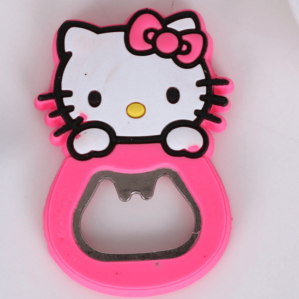 Hello Kitty Cute Cartoon Multifunctional Bottle Opener - Fridge Magnet ...