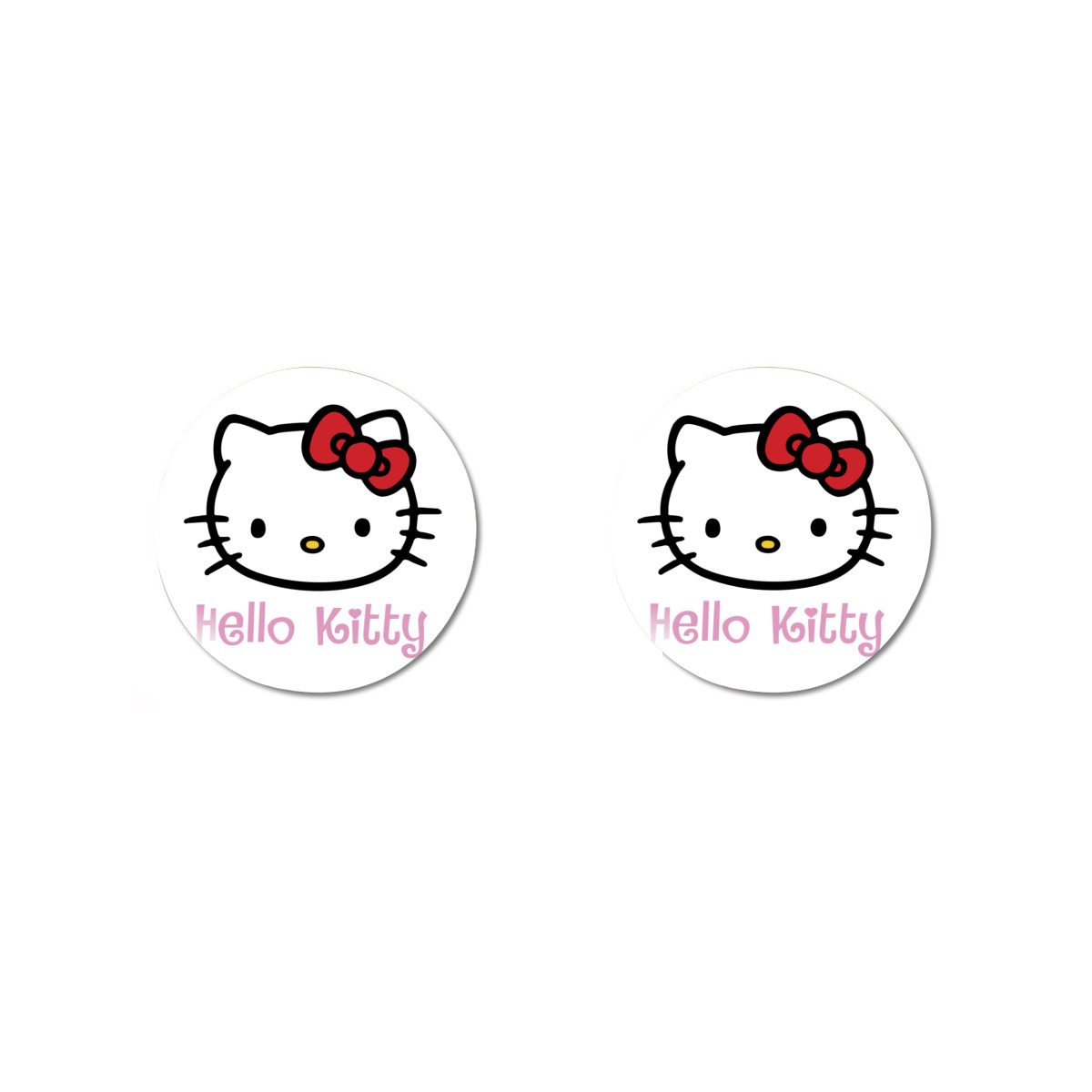 Hello Kitty Cute Fridge Magnets - 3 Inch Round Flat Magnets for ...