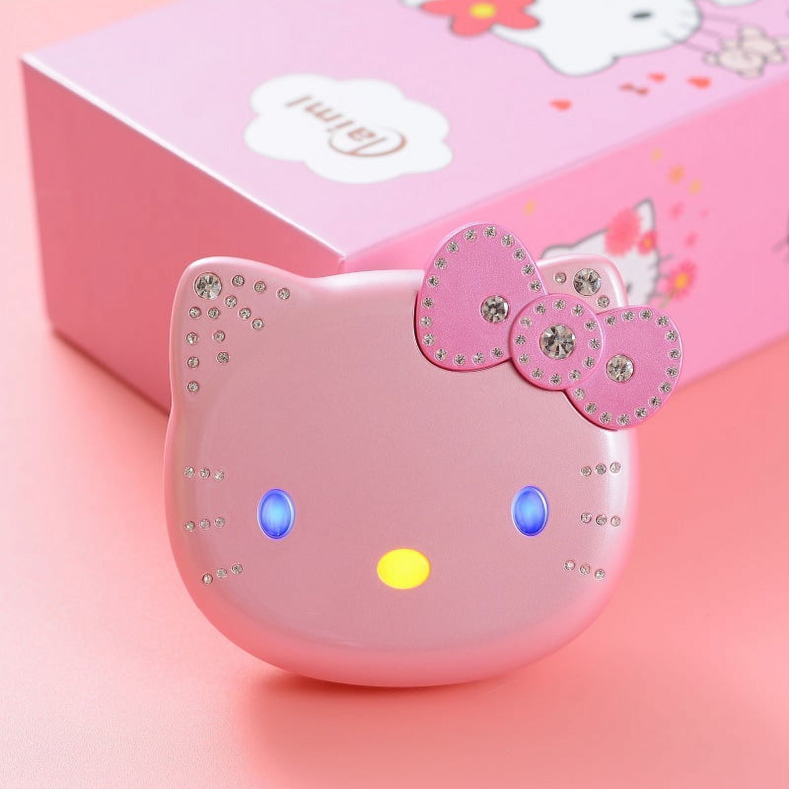 Hello Kitty Cute Girl Gift Mini Mobile Phones Flip English Cartoon Dual ...