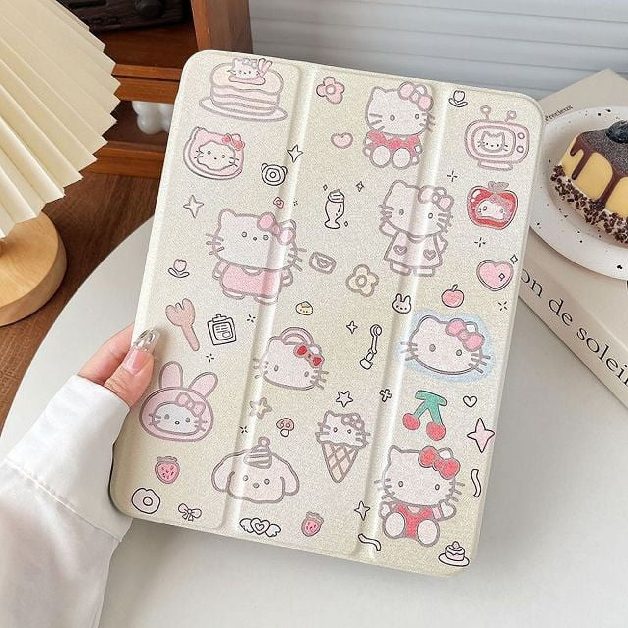 Hello Kitty Cute Refer Air1 2 3 4 5 Generation iPad 7 8 9 10th ...