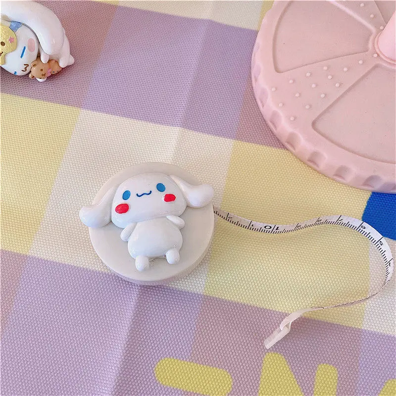Hello Kitty Cute cartoon DIY portable small tape measure soft ruler ...