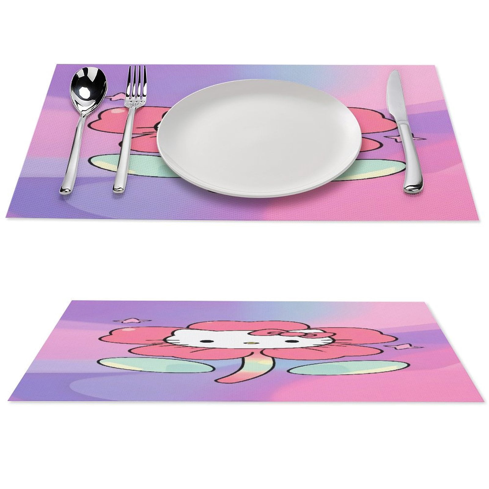 Hello Kitty Cute cartoon table mat non-slip heat-resistant washable 2 ...