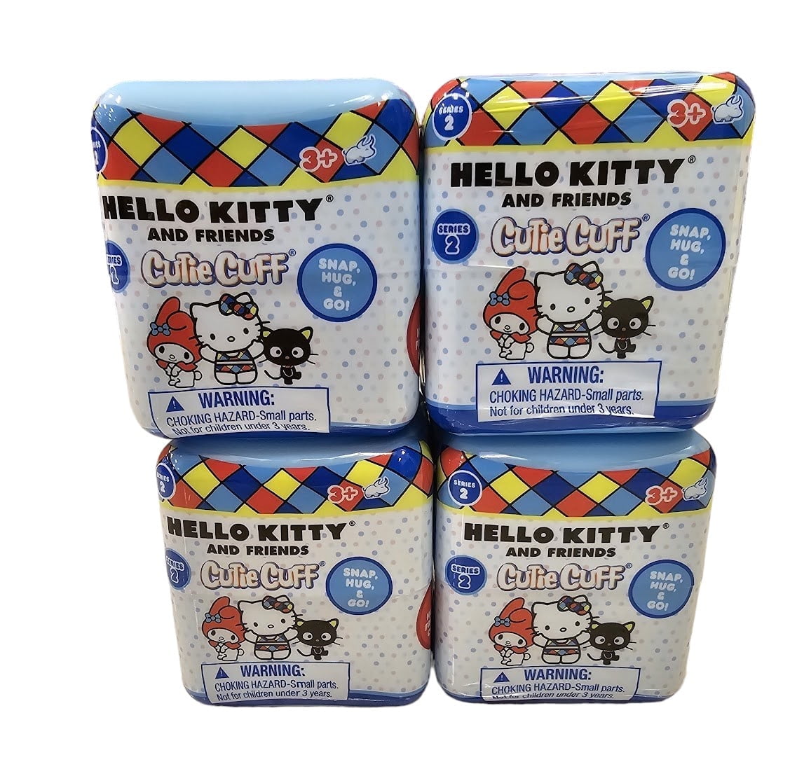 Hello Kitty Cutie Cuff Series 2 - Pack of 4 - Walmart.com