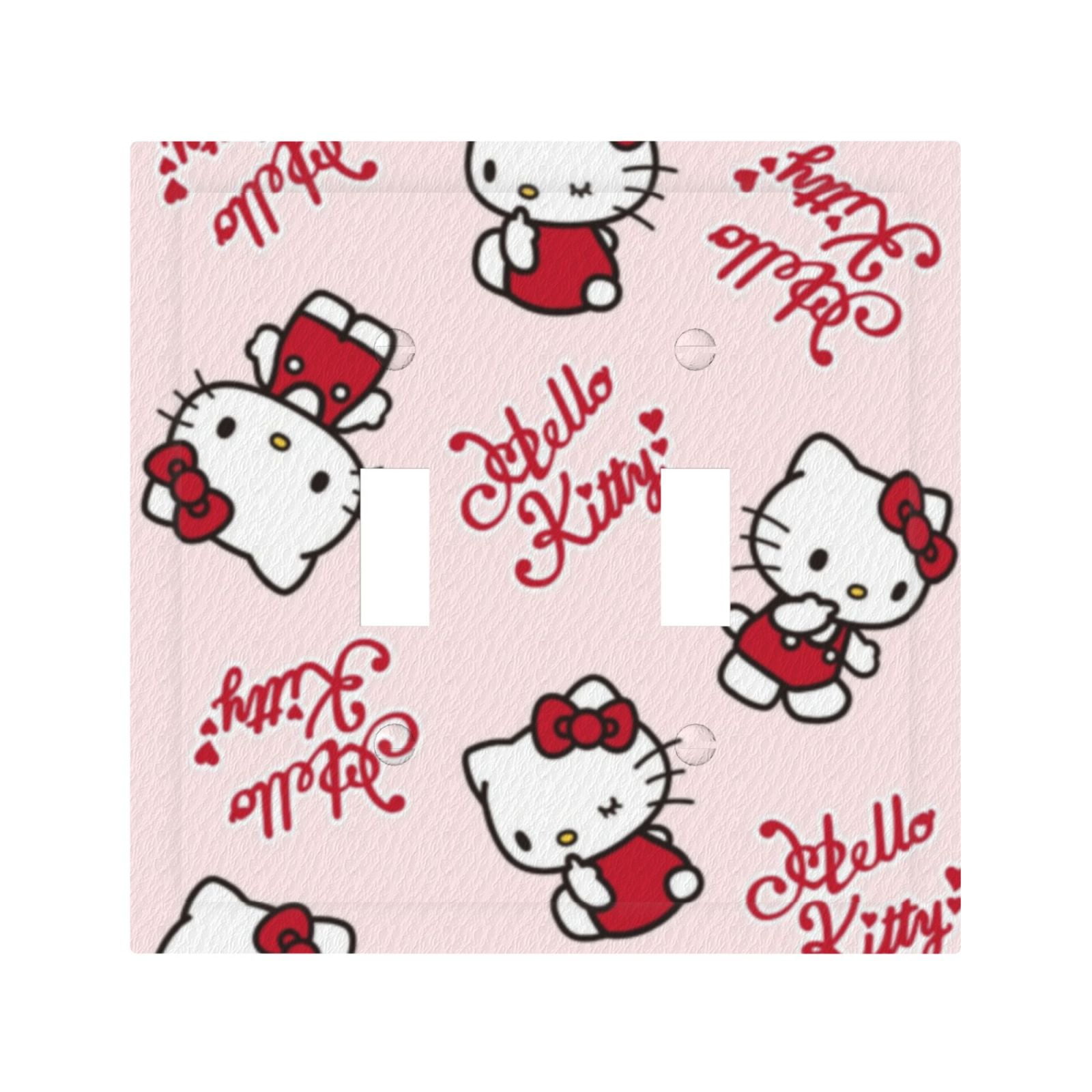 Hello Kitty Decorative Wall Plates, Mid-Size 4.92" height x 4.96 ...
