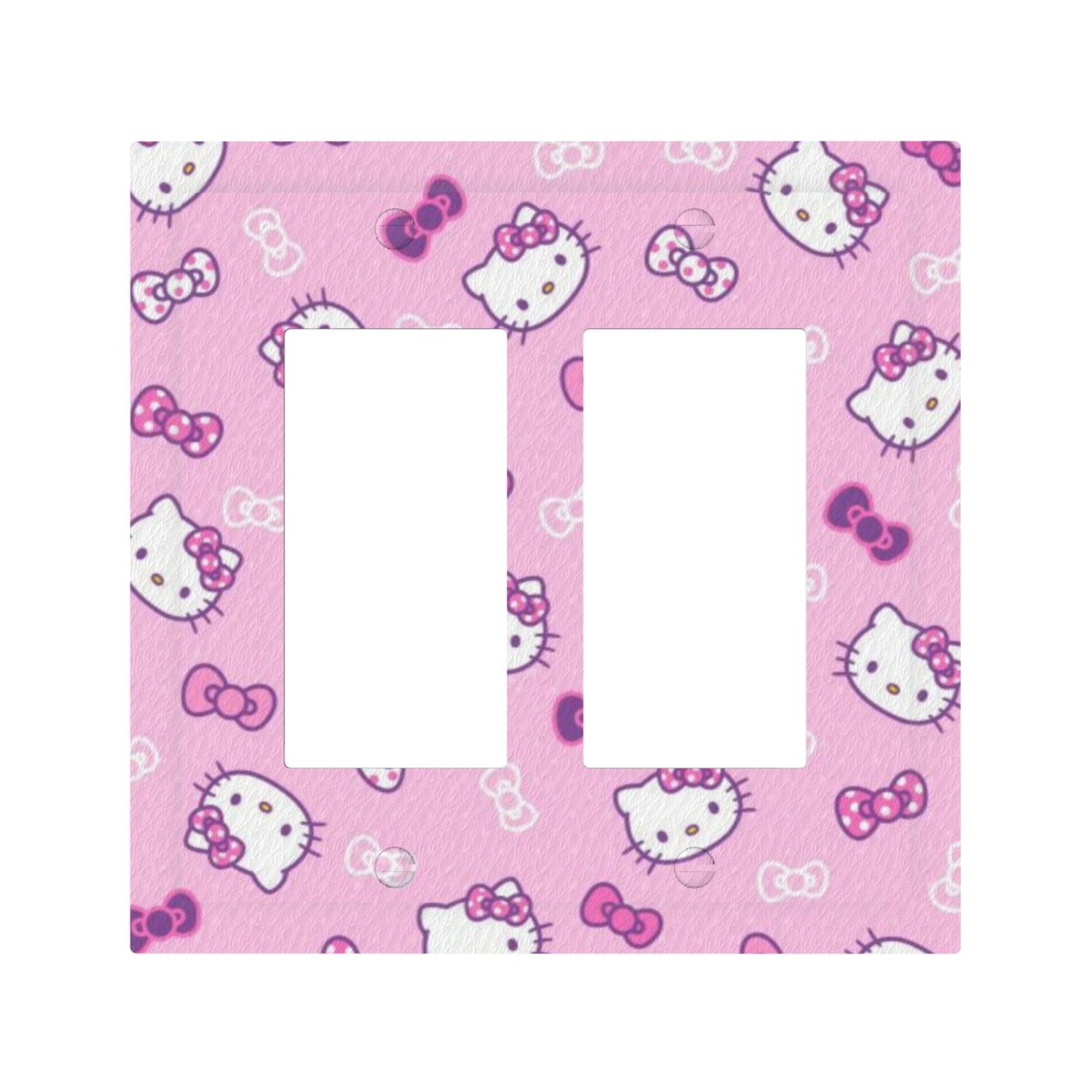 Hello Kitty Decorative Wall Plates, Mid-Size 4.92" height x 4.96 ...