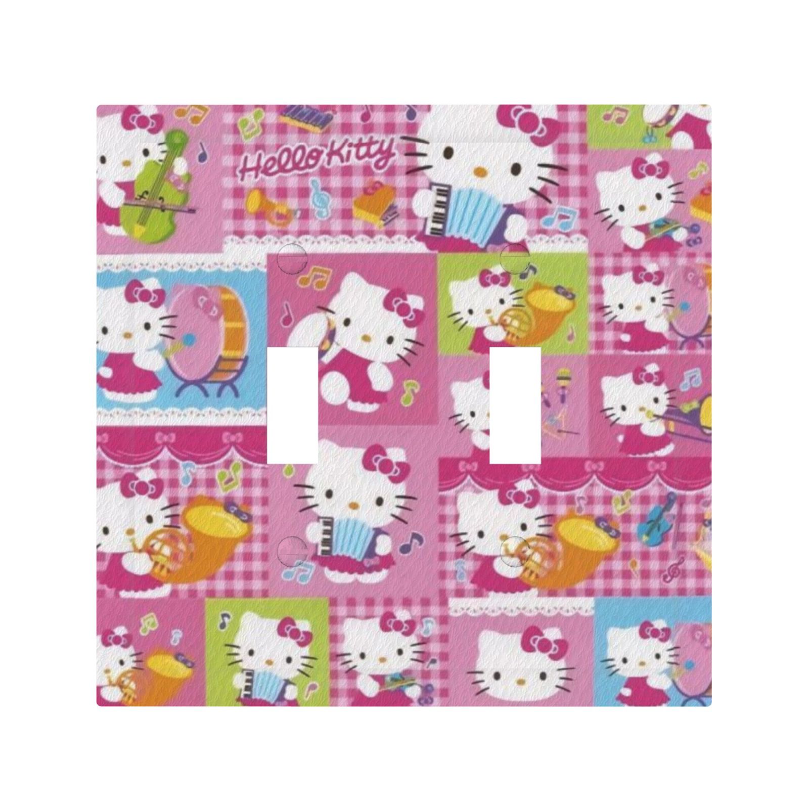 Hello Kitty Decorative Wall Plates, Mid-Size 4.92" height x 4.96 ...