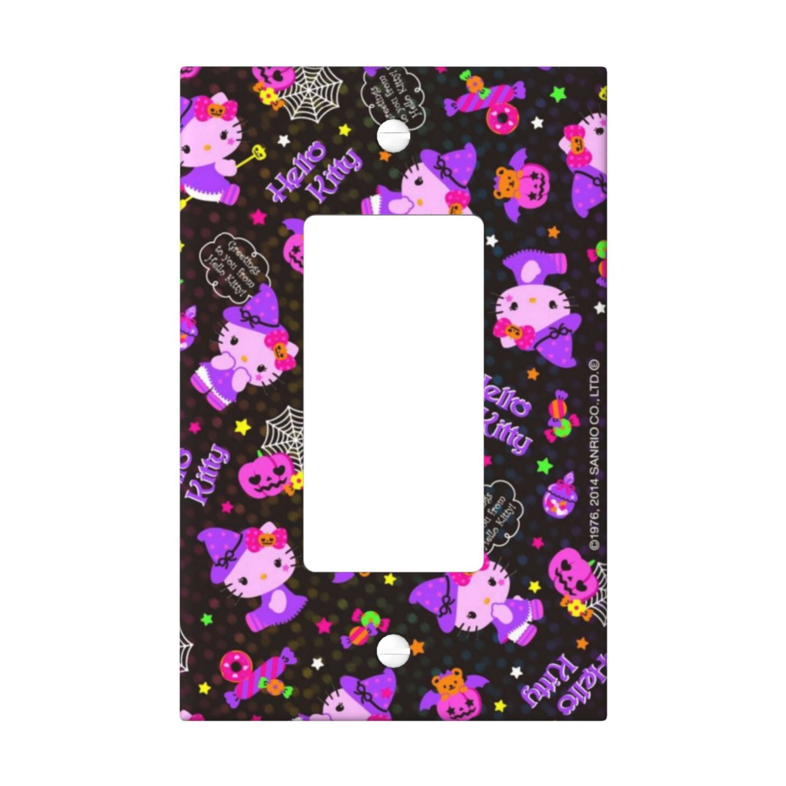 Hello Kitty Decorator Wall Plates, Switch Electrical Outlet Cover Plate ...