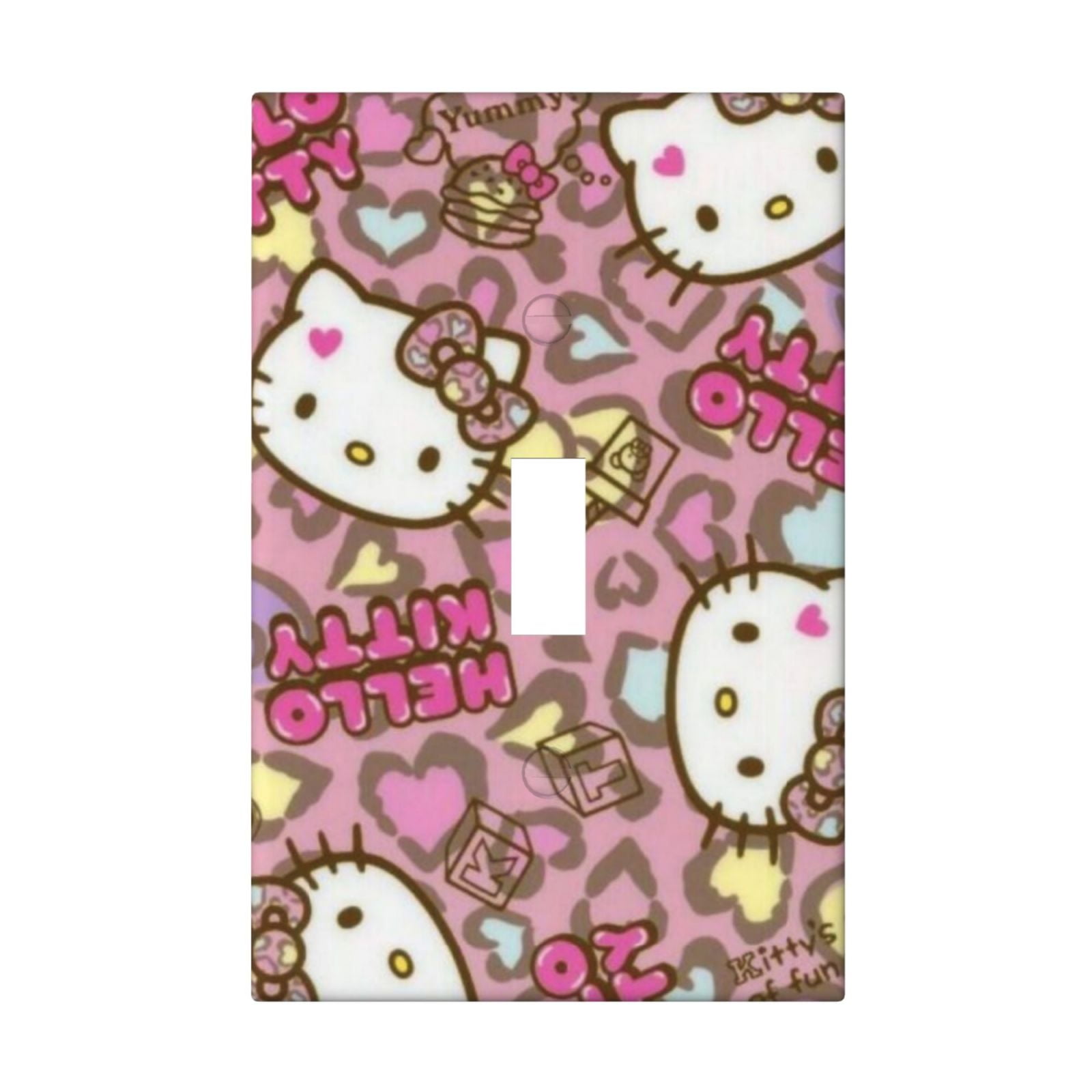 Hello Kitty Decorator Wall Plates, Switch Electrical Outlet Cover Plate ...