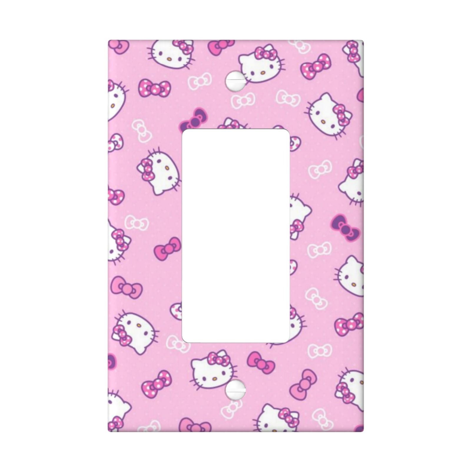 Hello Kitty Decorator Wall Plates, Switch Electrical Outlet Cover Plate ...