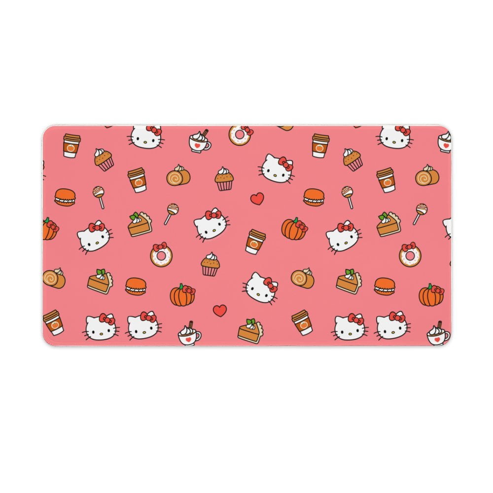 Hello Kitty Desk Mat, Large Desk Pad Large Mouse Pad Desk Accessories ...