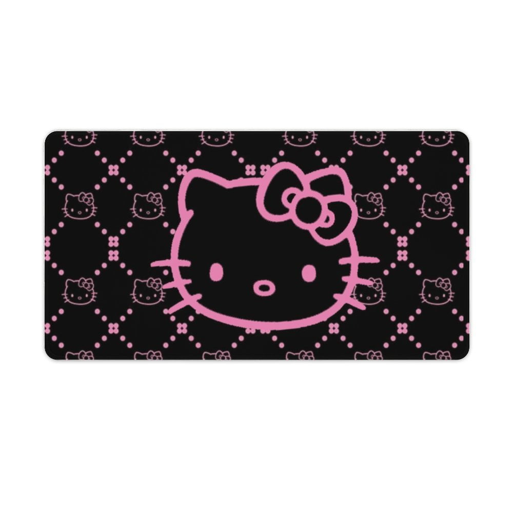 Hello Kitty Desk Mat, Large Desk Pad Large Mouse Pad Desk Accessories ...