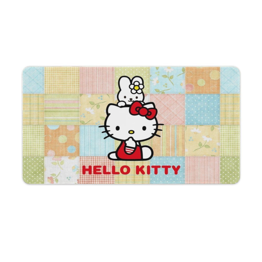 Hello Kitty Desk Mat, Large Desk Pad Large Mouse Pad Desk Accessories ...