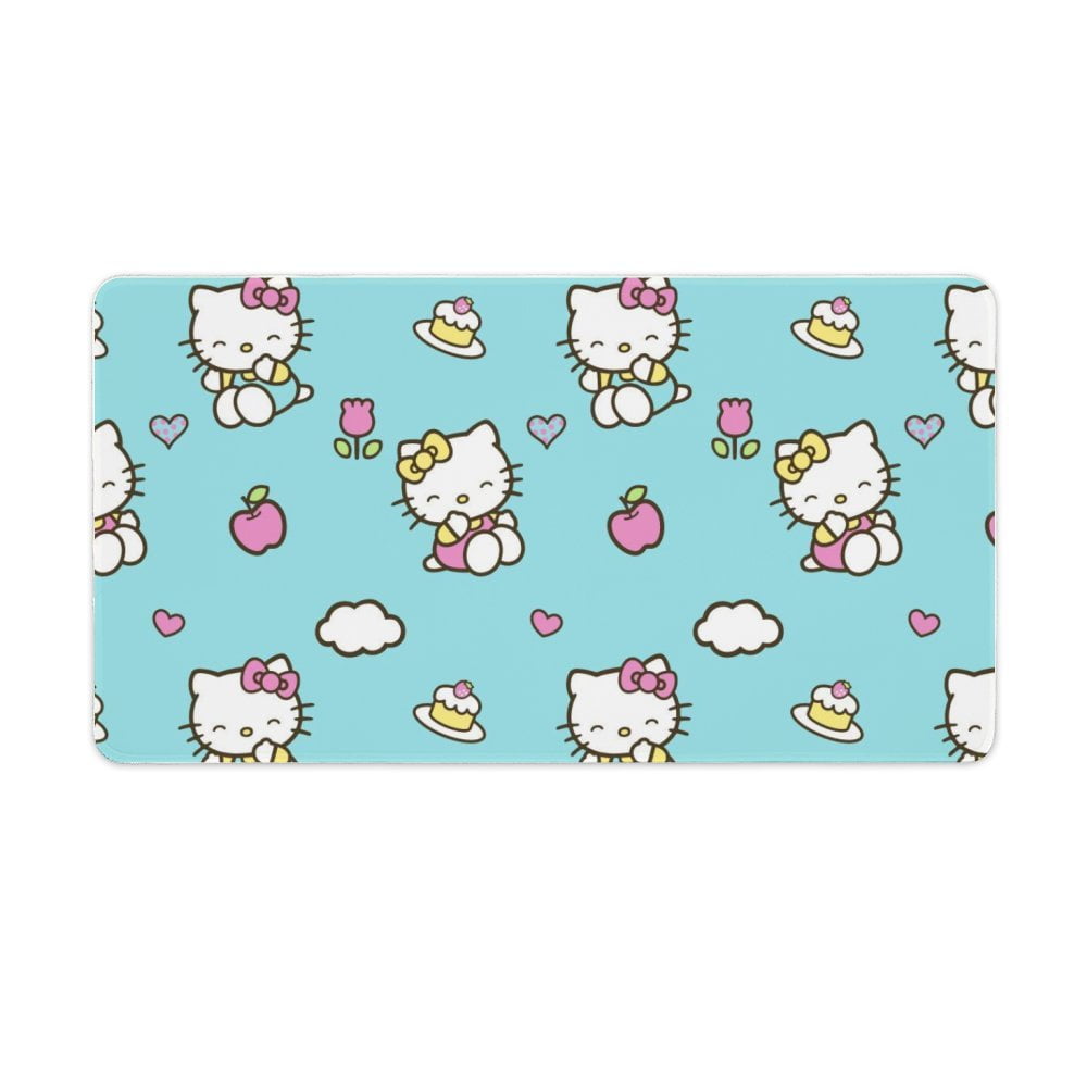 Hello Kitty Desk Mat, Large Desk Pad Large Mouse Pad Desk Accessories ...