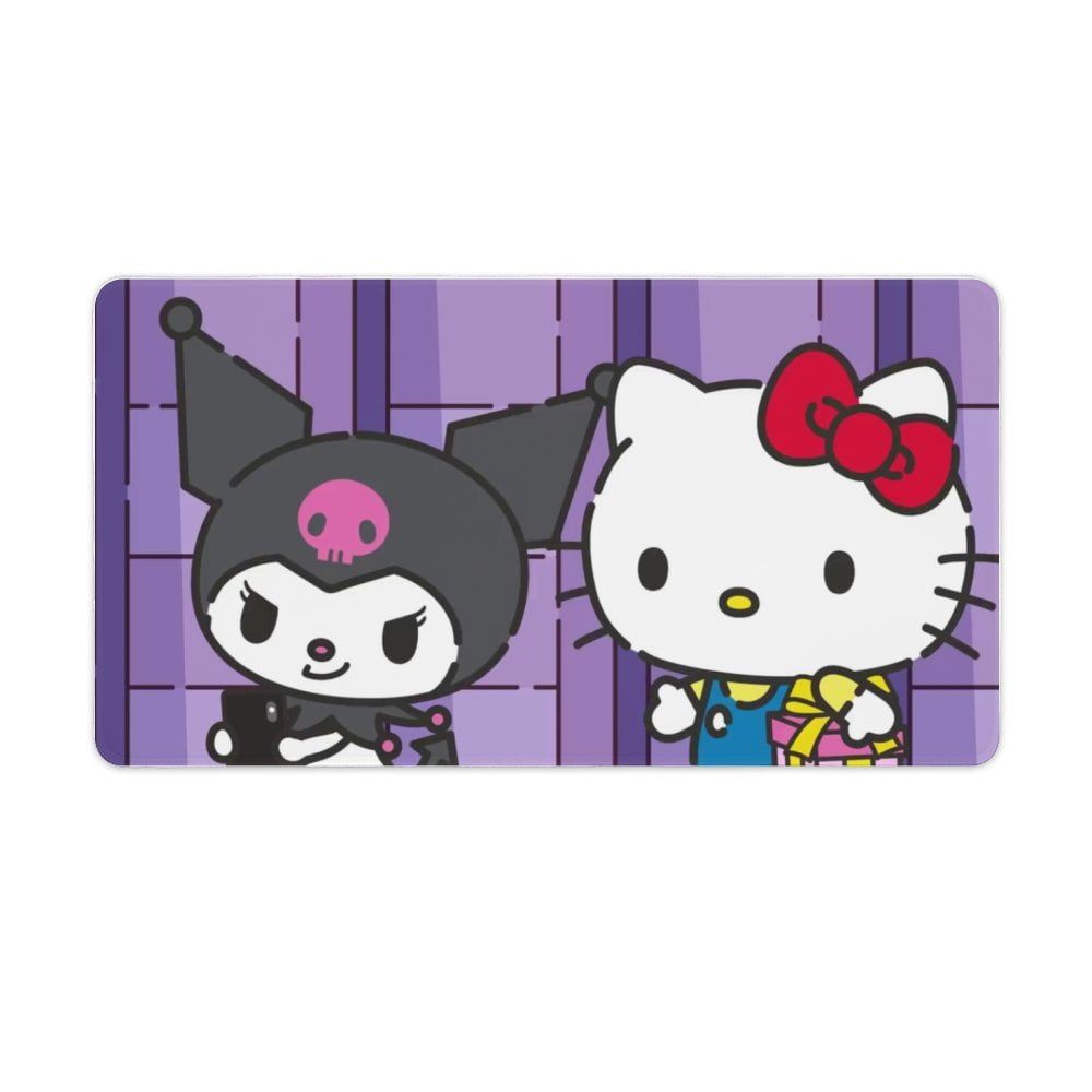 Hello Kitty Desk Mat, Large Desk Pad Large Mouse Pad Desk Accessories ...