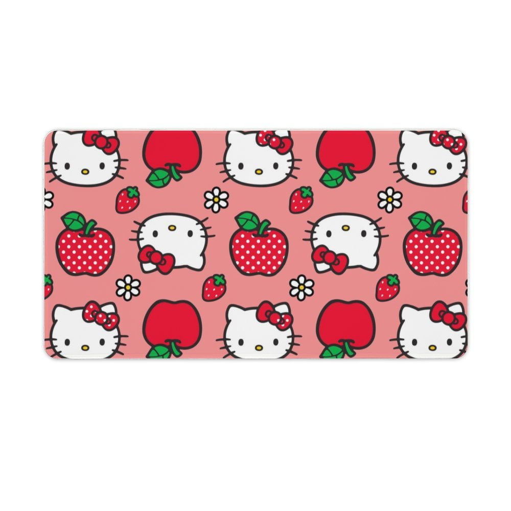 Hello Kitty Desk Mat, Large Desk Pad Large Mouse Pad Desk Accessories ...