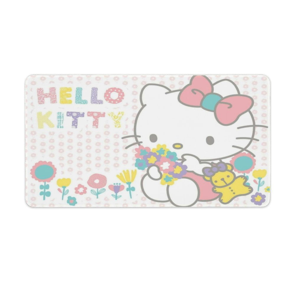 Hello Kitty Desk Mat, Large Desk Pad Large Mouse Pad Desk Accessories ...