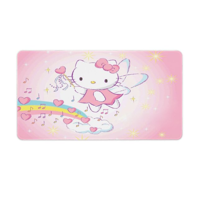 Hello Kitty Desk Mat, Large Desk Pad Large Mouse Pad Desk Accessories ...