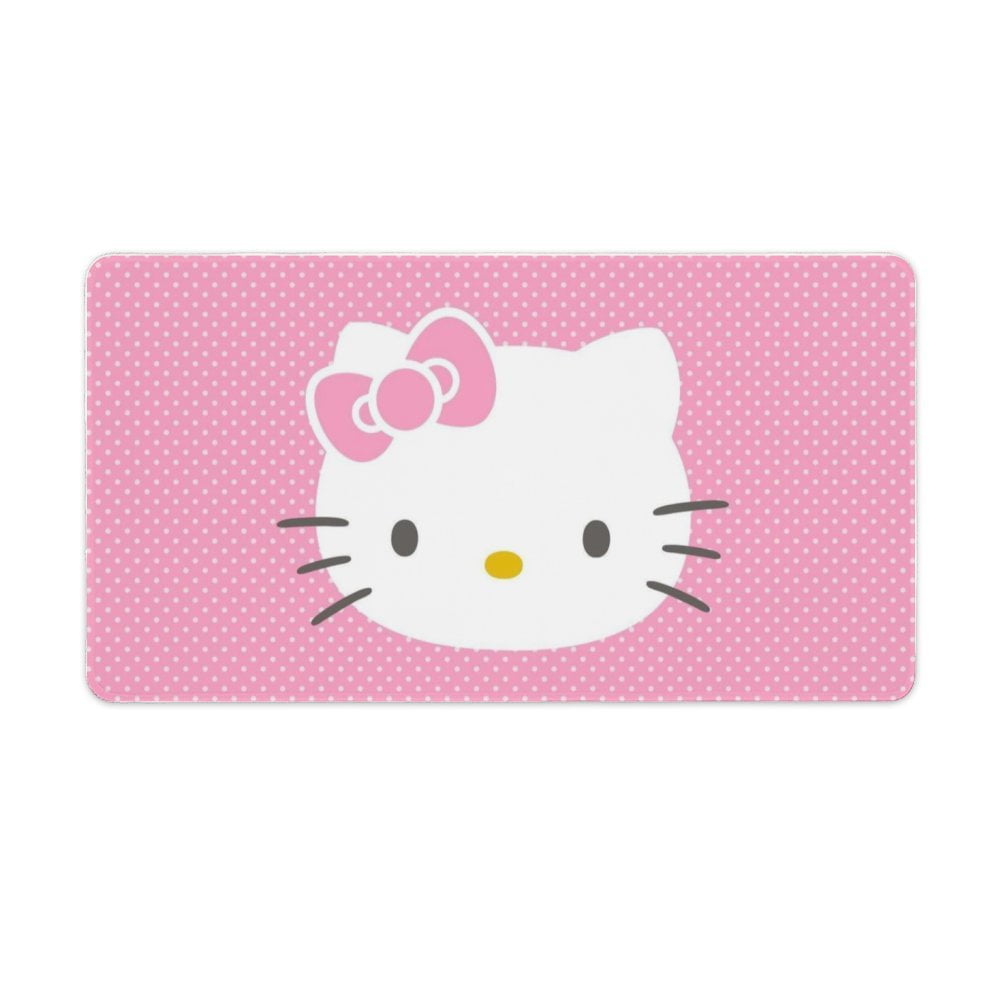 Hello Kitty Desk Mat, Large Desk Pad Large Mouse Pad Desk Accessories ...