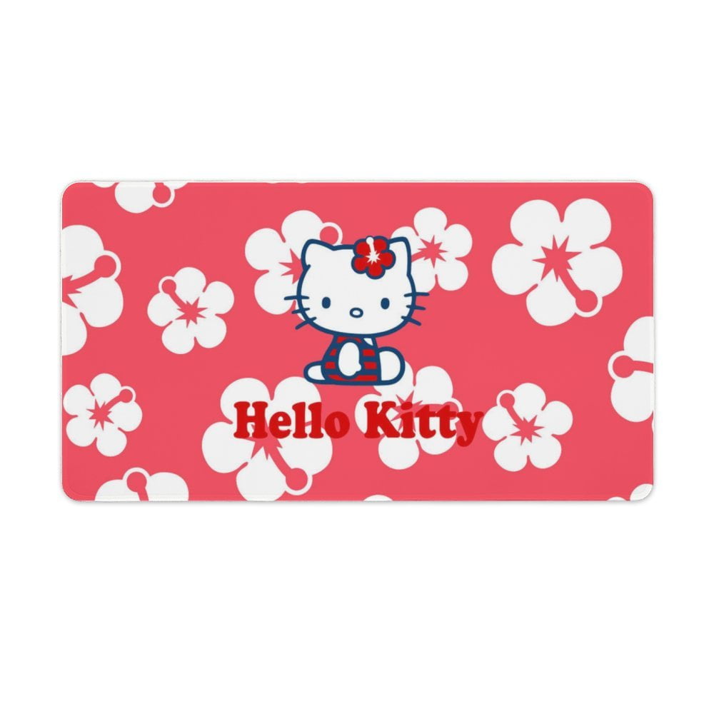 Hello Kitty Desk Mat, Large Desk Pad Large Mouse Pad Desk Accessories ...