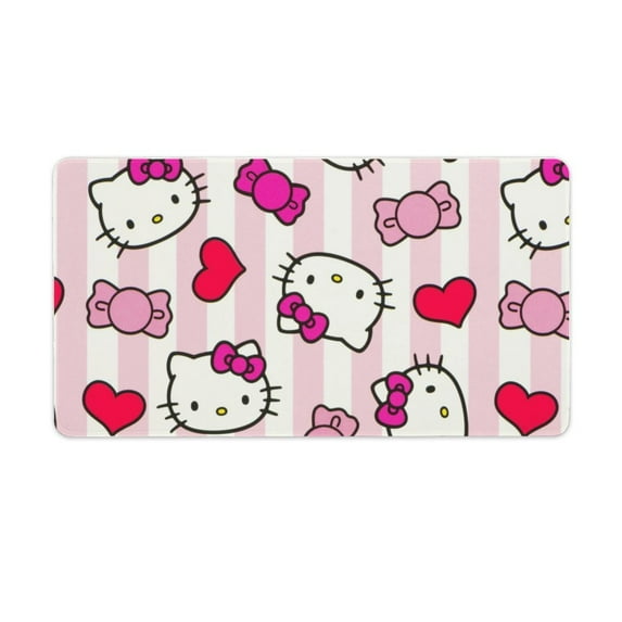 Hello Kitty Desk Mat, Large Desk Pad Large Mouse Pad Desk Accessories ...