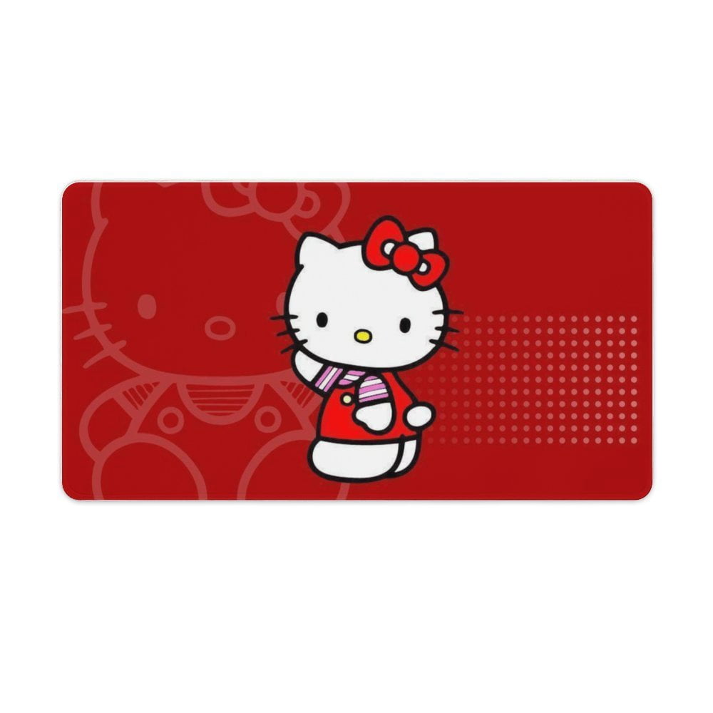 Hello Kitty Desk Mat, Large Desk Pad Large Mouse Pad Desk Accessories ...
