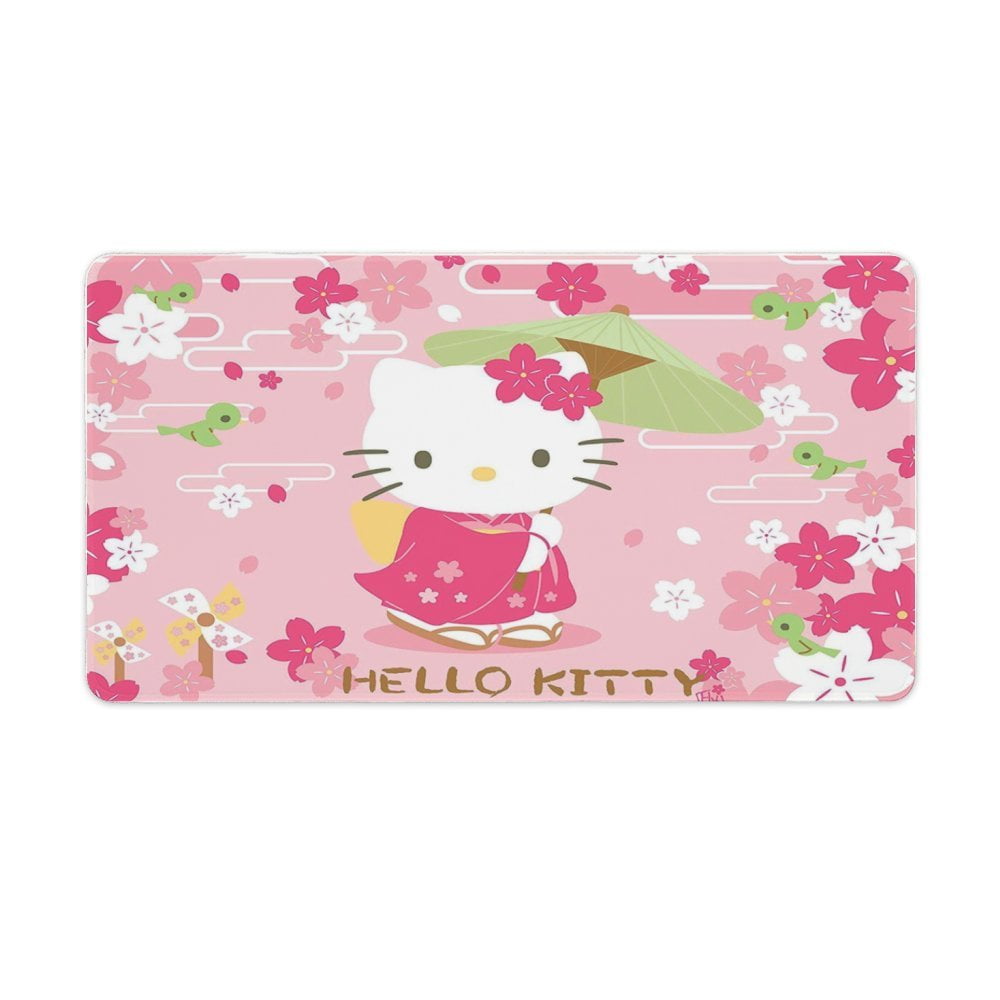 Hello Kitty Desk Mat, Large Desk Pad Large Mouse Pad Desk Accessories ...