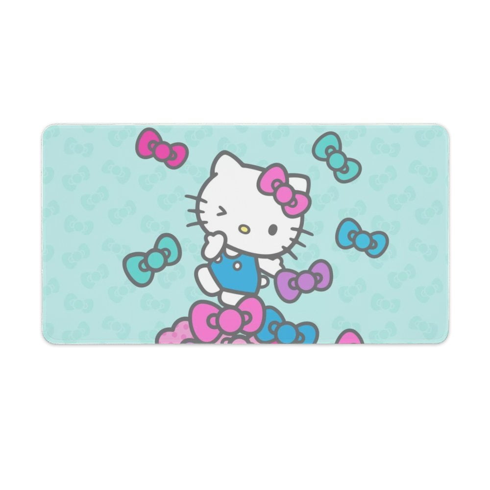 Hello Kitty Desk Mat, Large Desk Pad Large Mouse Pad Desk Accessories ...