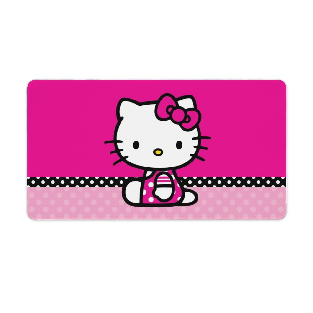 Hello Kitty Desk Mat, Large Desk Pad Large Mouse Pad Desk Accessories ...