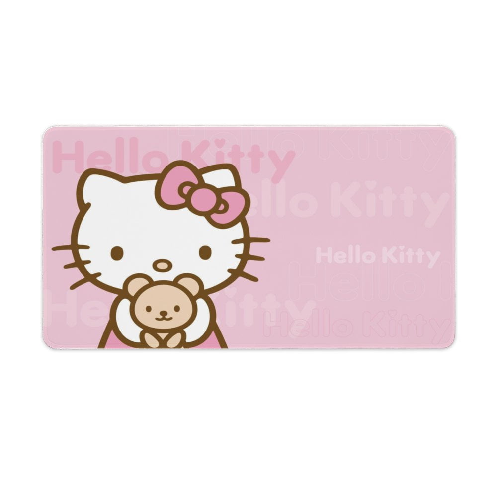Hello Kitty Desk Mat, Large Desk Pad Large Mouse Pad Desk Accessories ...