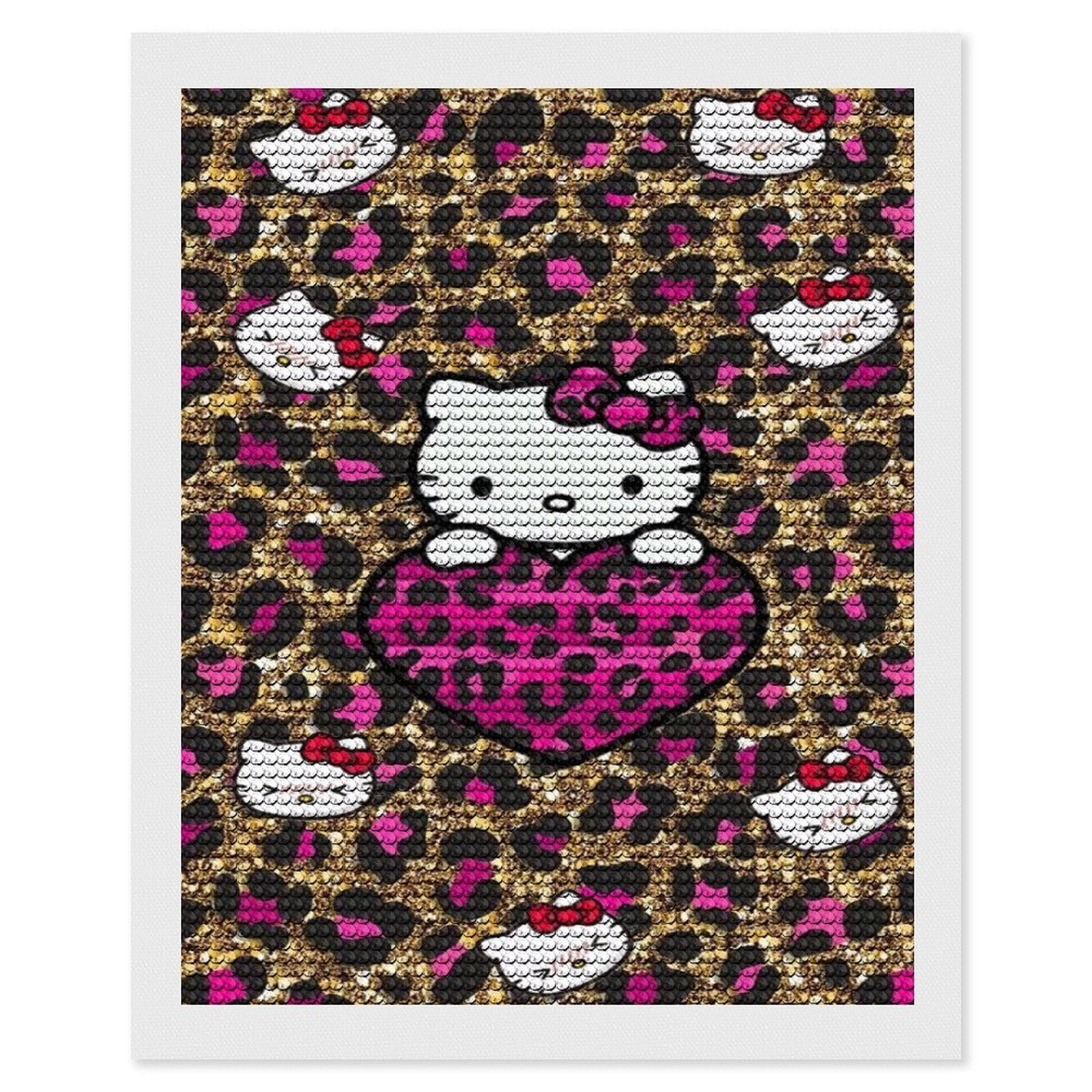Hello Kitty Diamond Art Kits for Adults 5D Diamond Art Kit Paint by ...