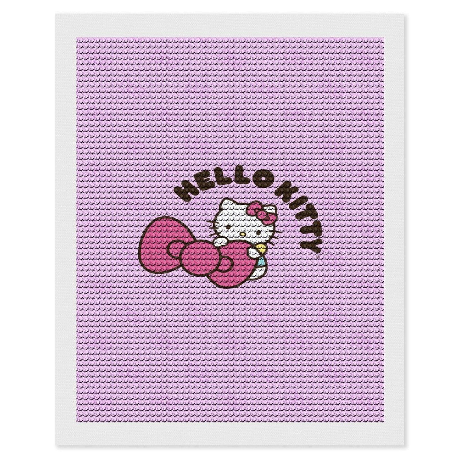 Hello Kitty Diamond Art Kits for Adults 5D Diamond Art Kit Paint by ...