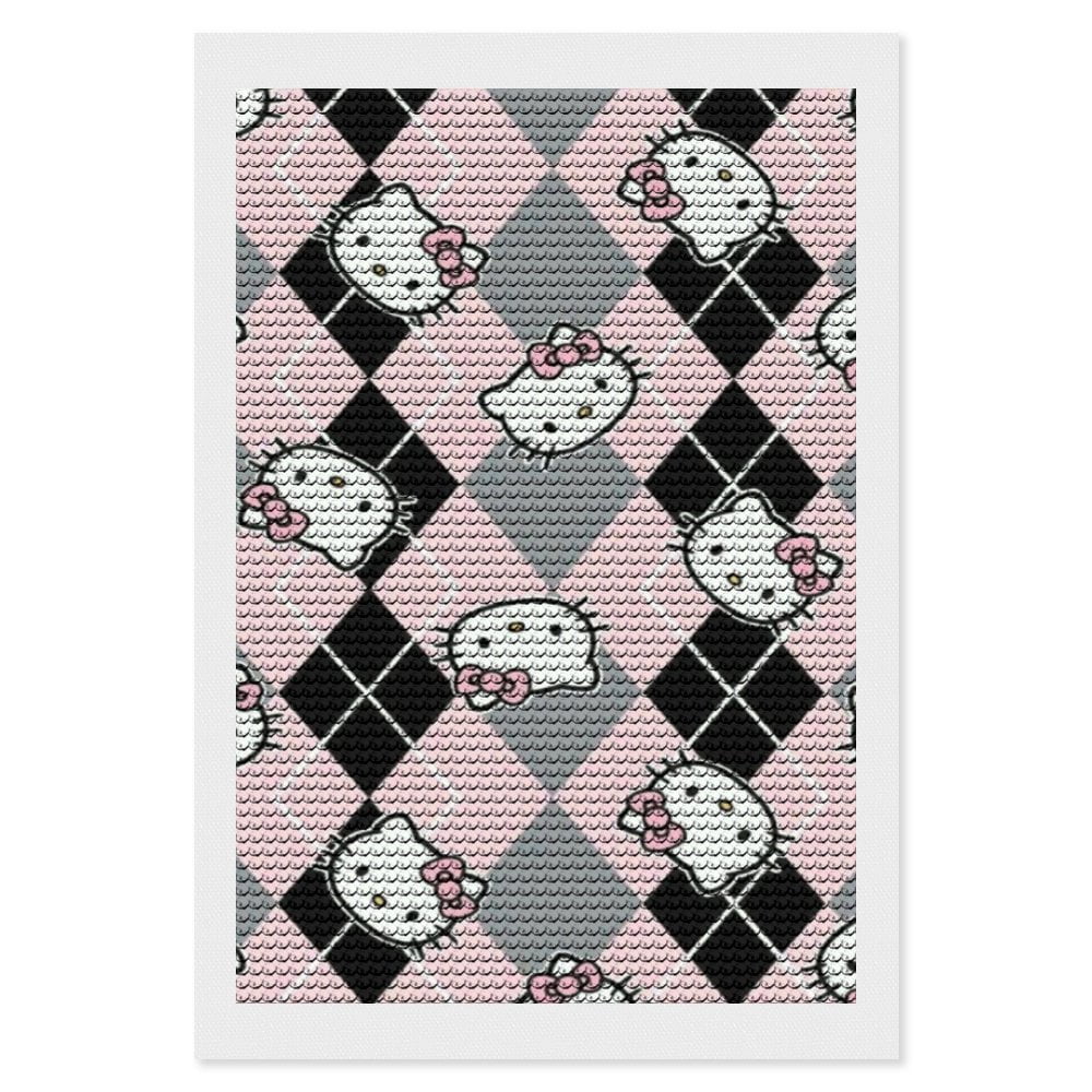 Hello Kitty Diamond Art Kits for Adults - 5D Diamond Art Kits for ...