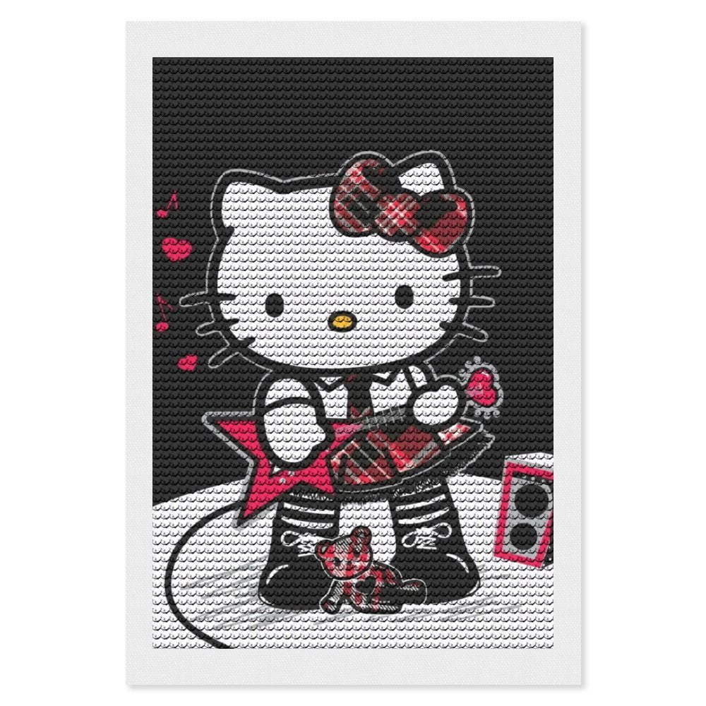 Hello Kitty Diamond Art Kits for Adults - 5D Diamond Art Kits for ...