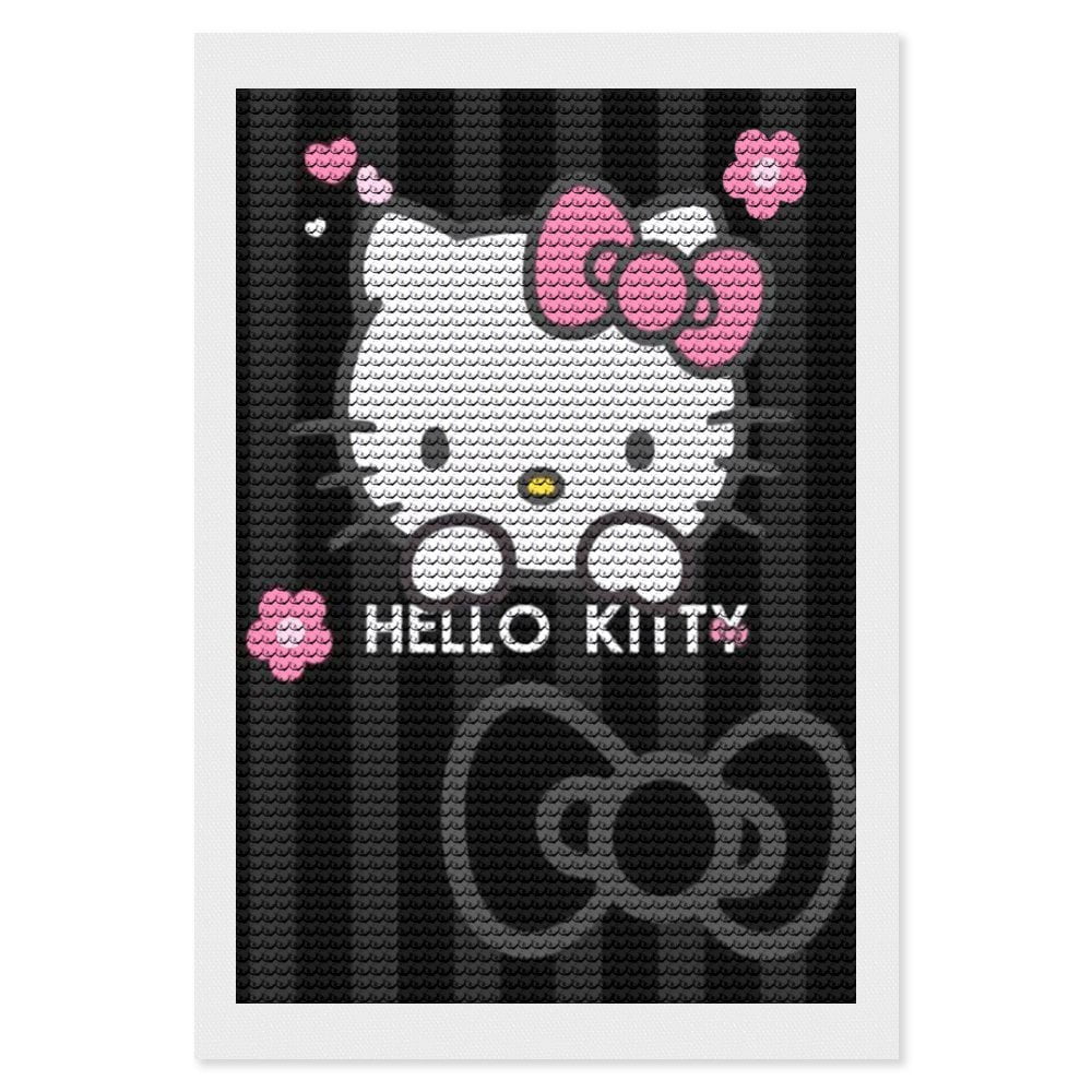 Hello Kitty Diamond Art Kits for Adults - 5D Diamond Art Kits for ...