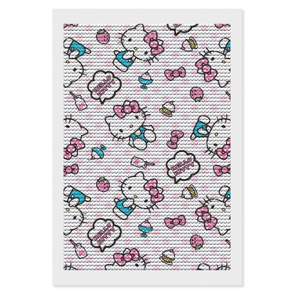 Hello Kitty Diamond Art Kits for Adults - 5D Diamond Art Kits for ...