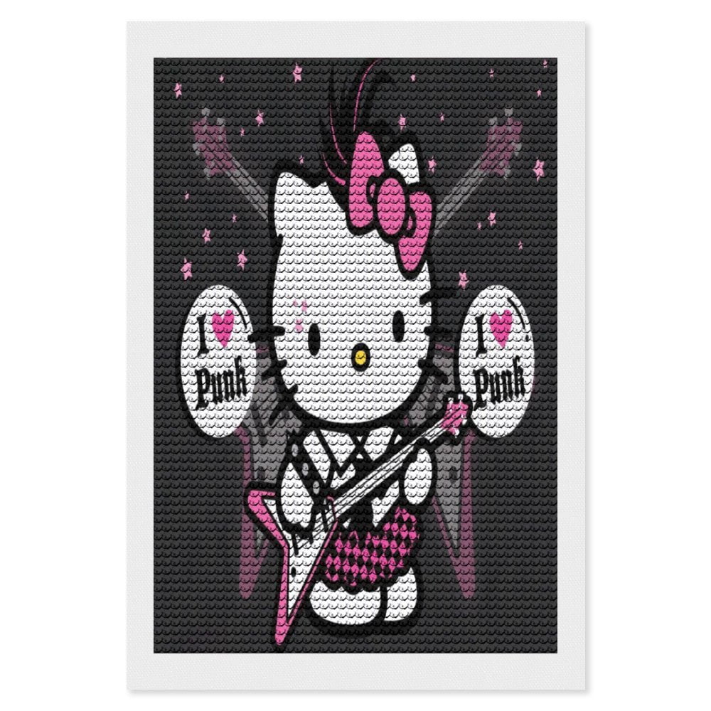 Hello Kitty Diamond Art Kits for Adults - 5D Diamond Art Kits for ...