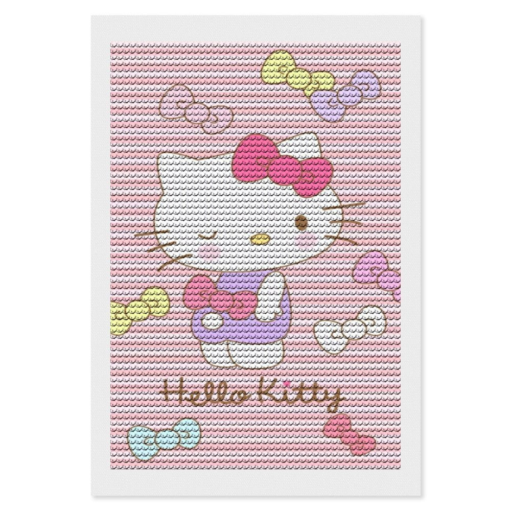 Hello Kitty Diamond Art Kits for Adults - 5D Diamond Art Kits for ...