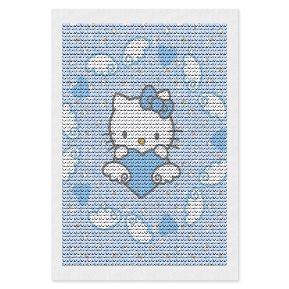 Hello Kitty Diamond Art Kits for Adults - 5D Diamond Art Kits for ...