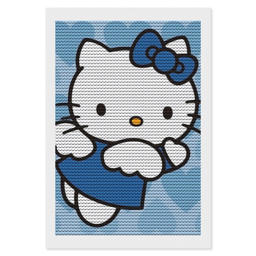 Hello Kitty Diamond Art Kits for Adults - 5D Diamond Art Kits for ...