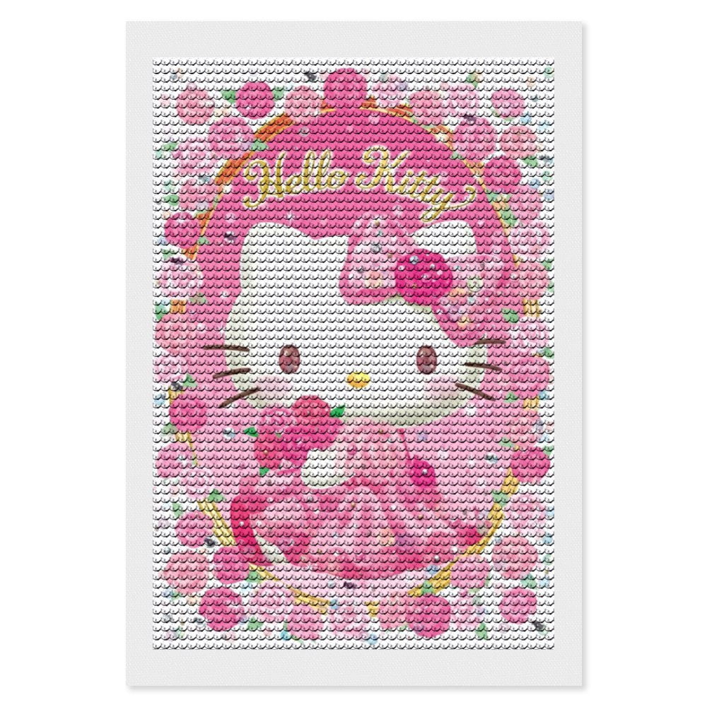 Hello Kitty Diamond Art Kits for Adults - 5D Diamond Art Kits for ...