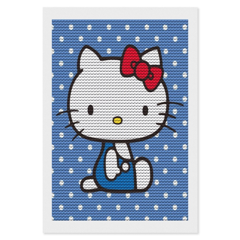 Hello Kitty Diamond Art Kits for Adults - 5D Diamond Art Kits for ...