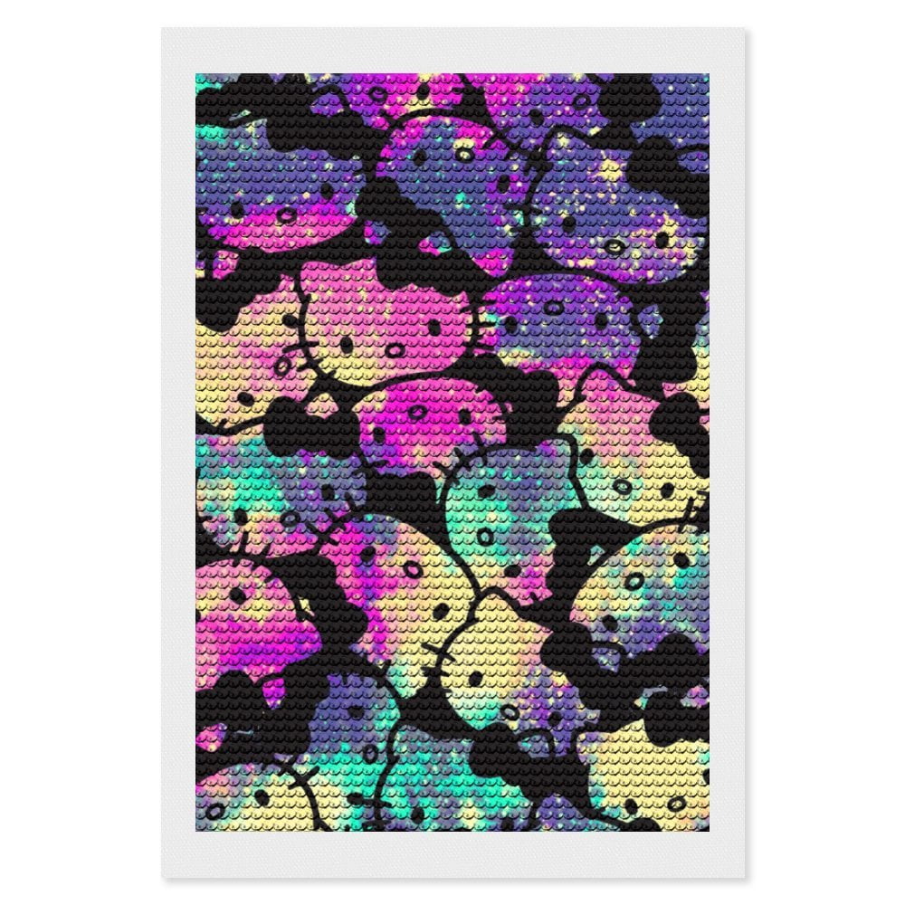 Hello Kitty Diamond Art Kits for Adults - 5D Diamond Art Kits for ...