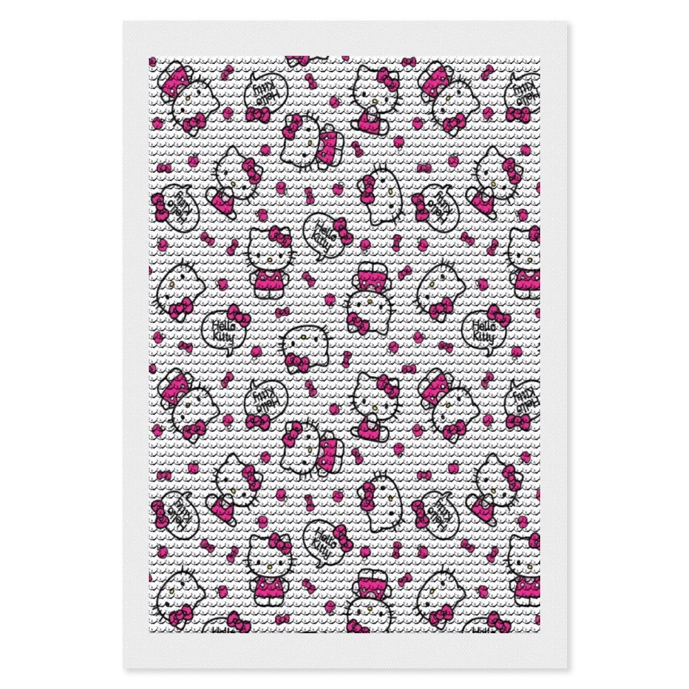 Hello Kitty Diamond Art Kits for Adults - 5D Diamond Art Kits for ...