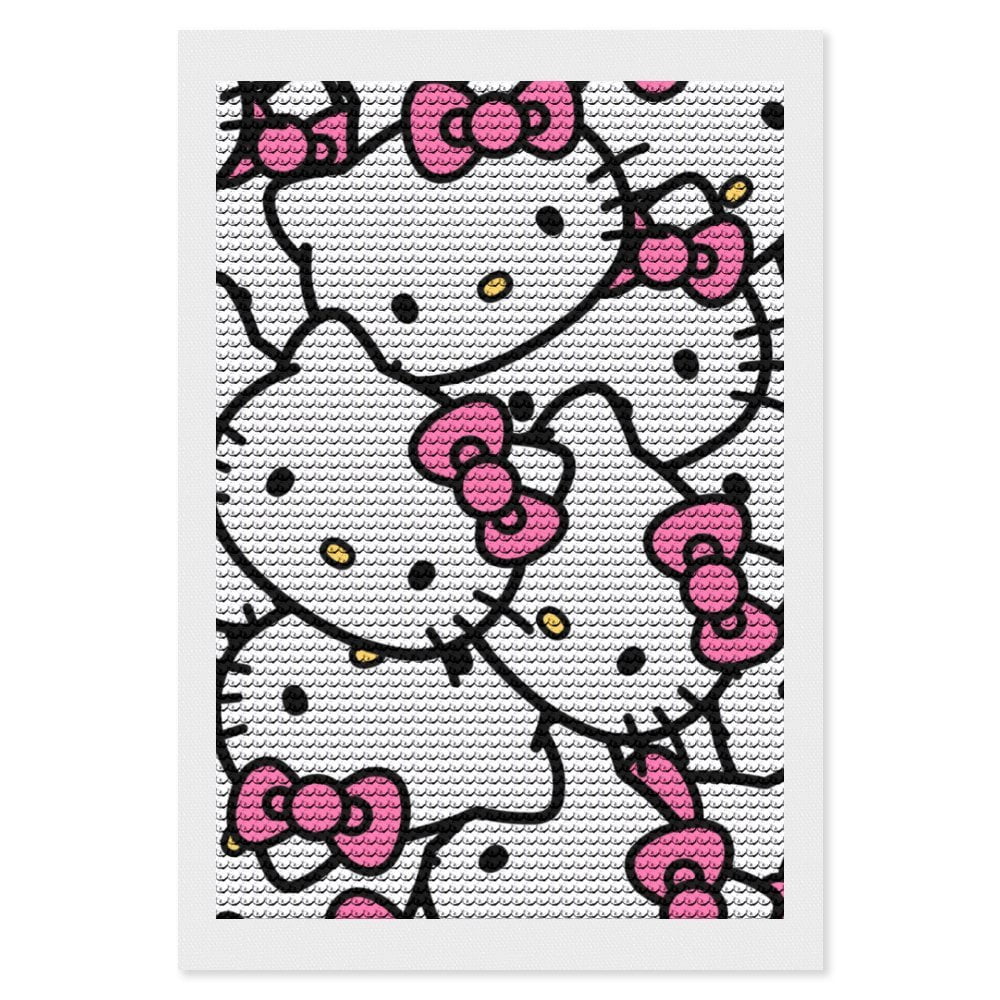 Hello Kitty Diamond Art Kits for Adults - 5D Diamond Art Kits for ...