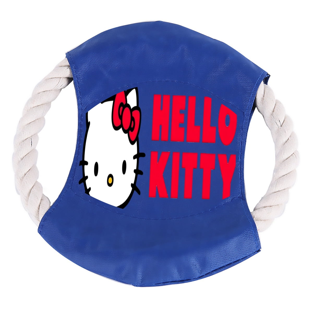 Hello Kitty Dog Toy Frisbee Rope Toy Chew Toy 2 Pack for Dog Frisbee ...