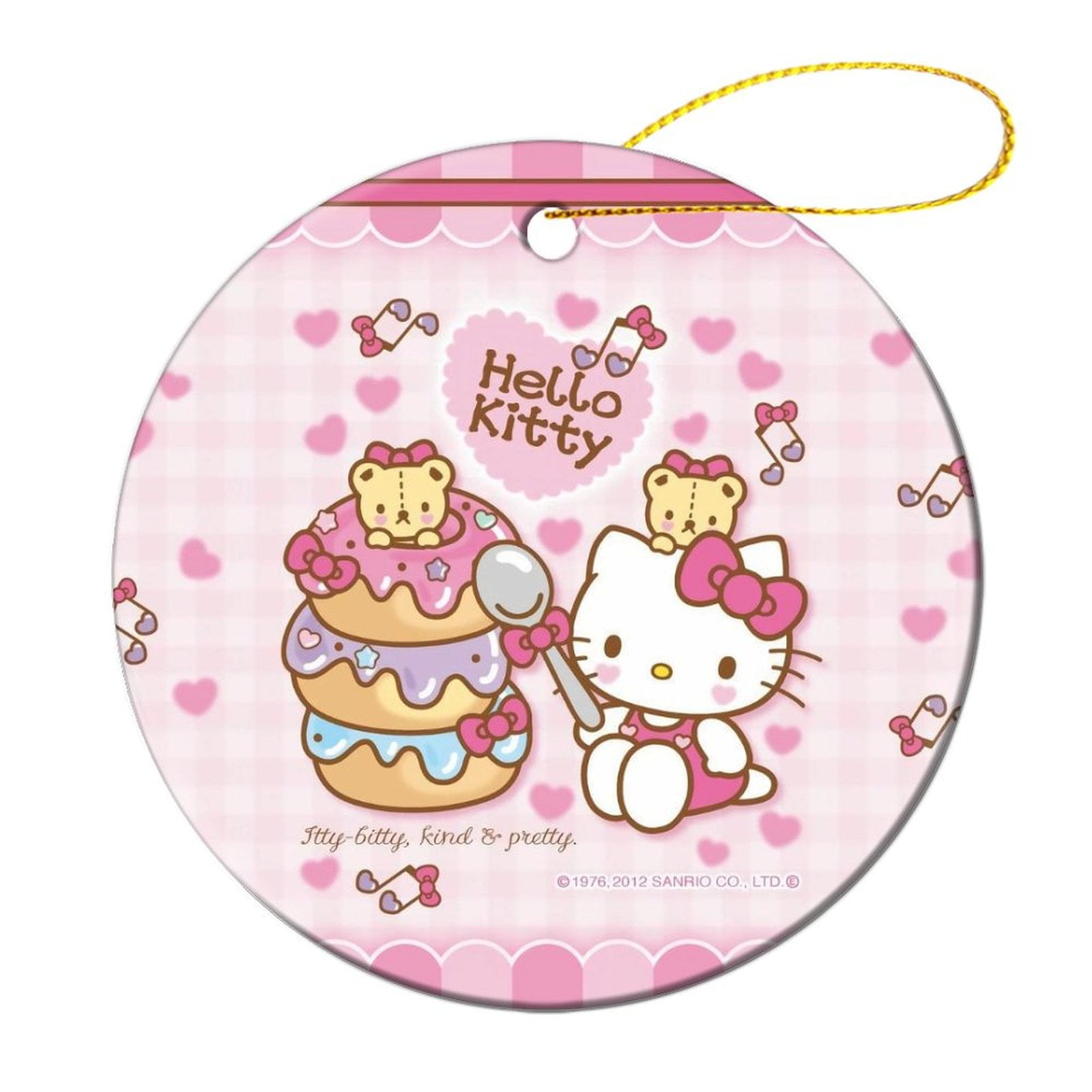 Hello Kitty Donut Christmas Ornament,Farmhouse Christmas Tree Holiday ...
