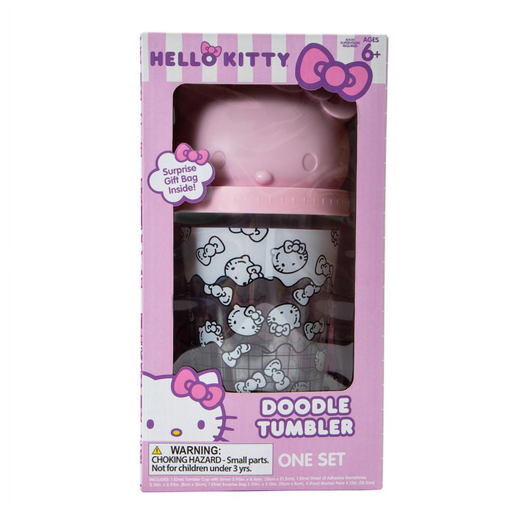 Hello Kitty Doodle Tumbler Set - Ages: 6+ - Walmart.com