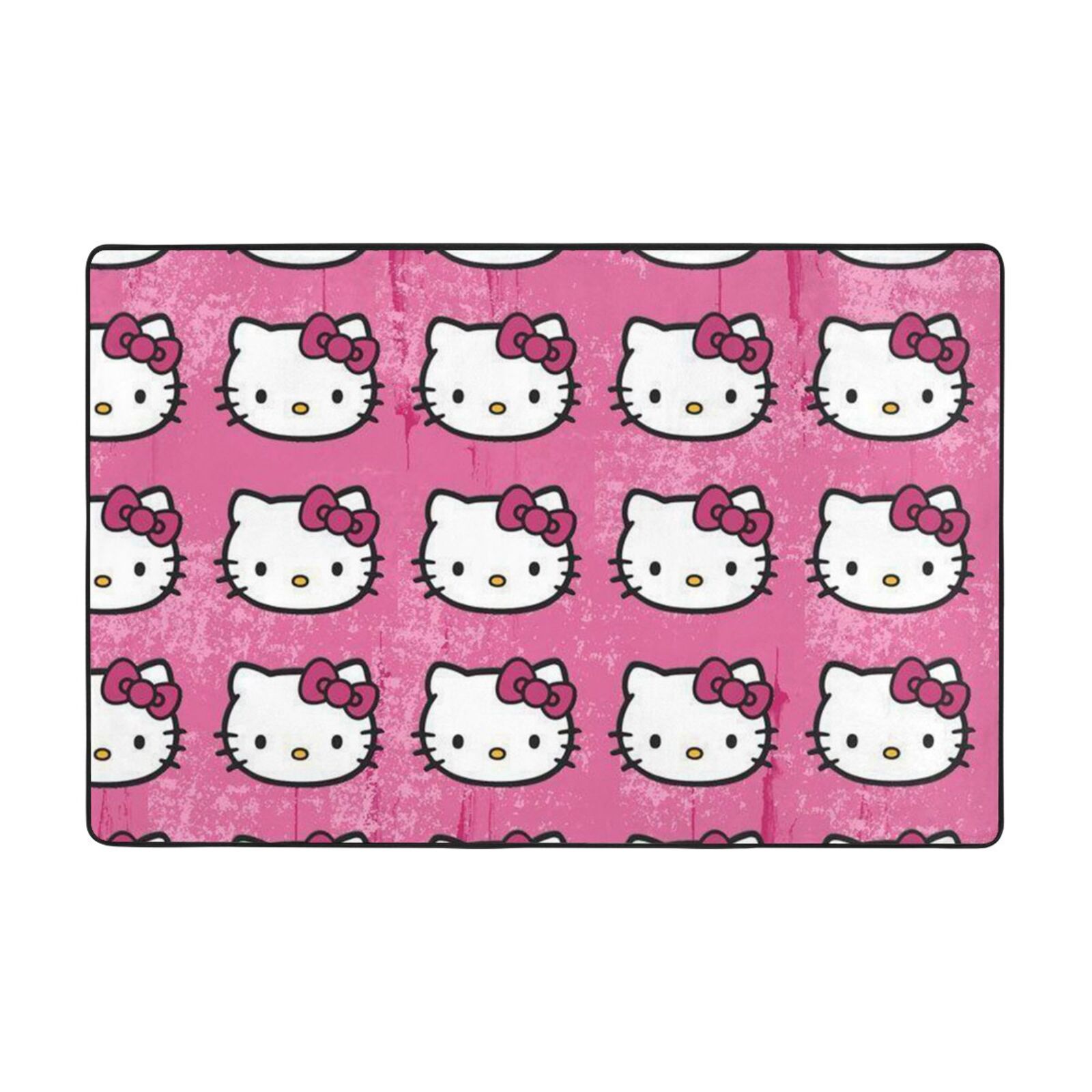 Hello Kitty Door Mat Cartoon Area Rug Yoga Sofa Floor Flannel Door Mat ...